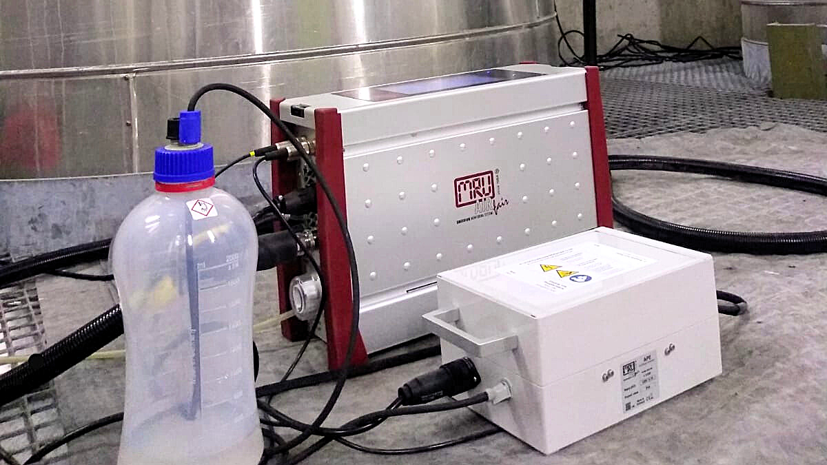 Analizzatore gas di scarico per manutenzione industriale - MRU Italia ...